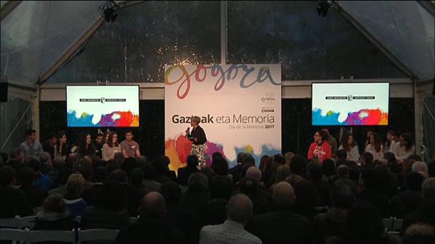 Vídeo: El instituto Gogora da voz a los jóvenes en el Día de la Memoria ...