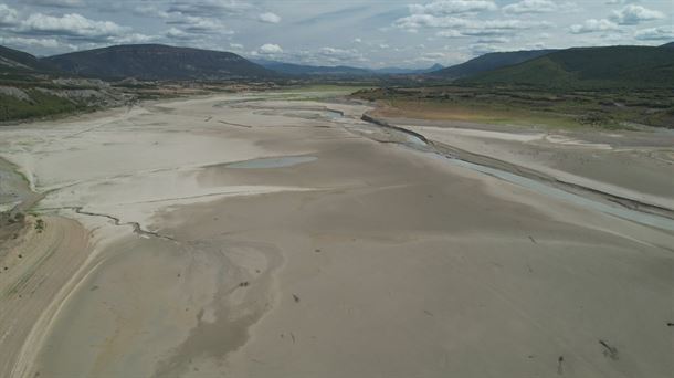 Vídeo: El embalse de Yesa está al 16,06 % de su capacidad