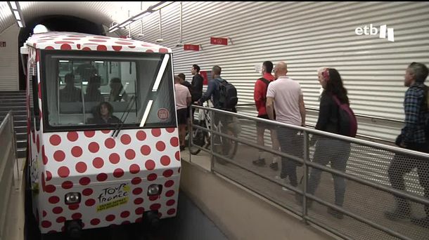 Vídeo: El funicular de Artxanda cada vez tiene más éxito entre los turistas