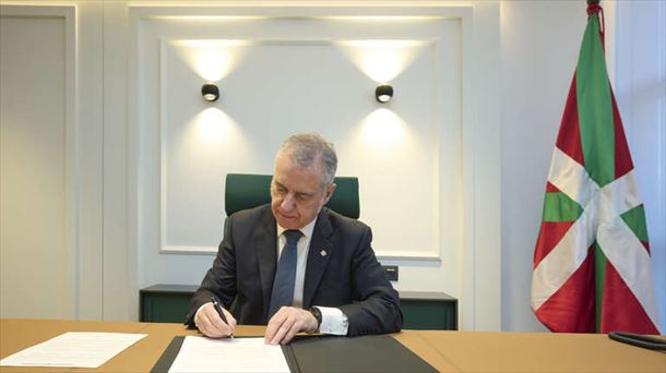 El Lehendakari Firma Hoy 26 De Febrero De 2024 El Decreto De