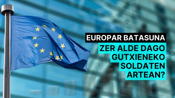 Bideoa: EBko gutxieneko soldata altuena baxuena baino ia bost aldiz ...