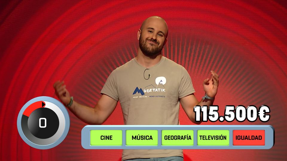 Minuto Final de Jorge en 'Atrápame Si Puedes' con Patxi Alonso en ETB2